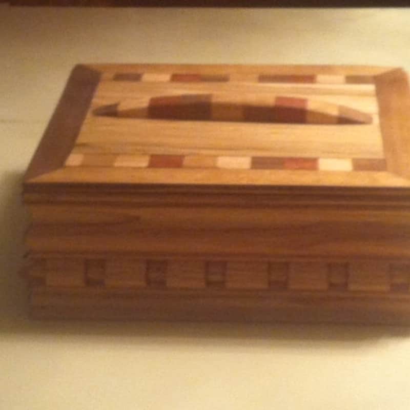 Wooden Tea Box - Etsy