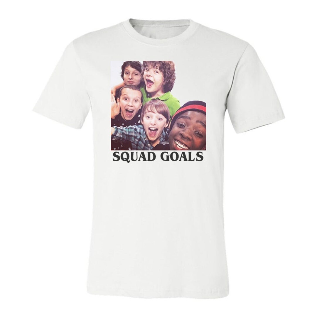 Stranger Things 'squad Goals' T-shirt - Etsy