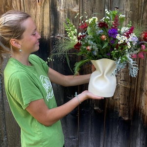 Handmade Dumpling Ceramic Vase - Etsy