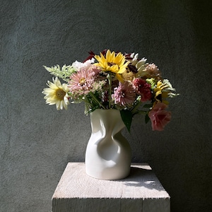 Handmade Dumpling Ceramic Vase - Etsy