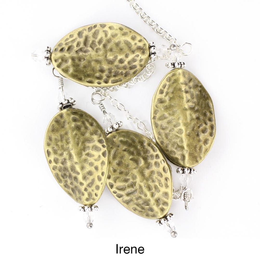 Gold Scarf Slide Interchangeable Beads - Pendants - Ibella® - Etsy