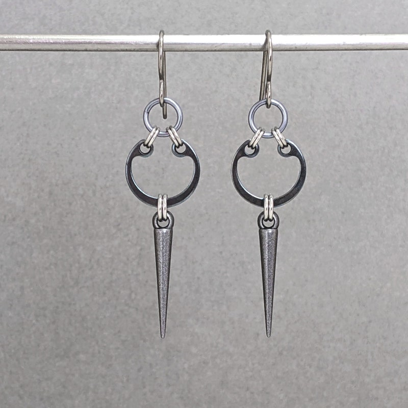 Edgy Earrings - Etsy