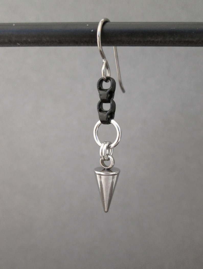 Small Spike Earrings Hypoallergenic Earrings Stainless Steel - Etsy
