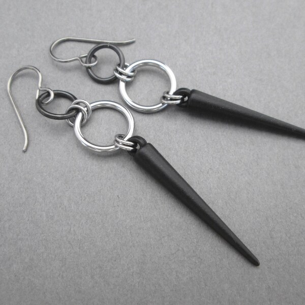 Edgy Earrings - Etsy