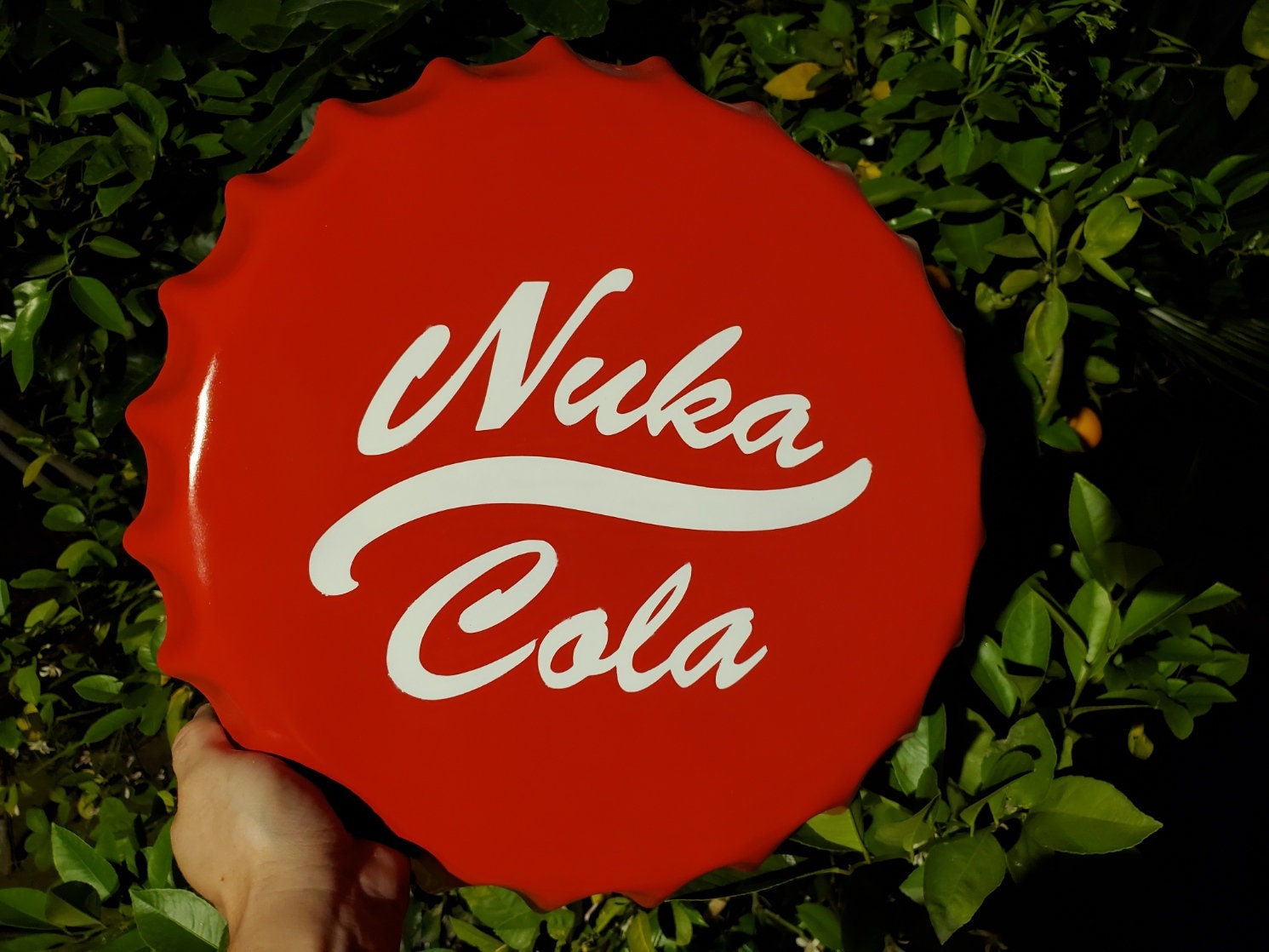 Nuka Cola Huge Oversized Bottle Cap - Etsy
