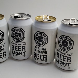Dharma Initiative Beer Can Prop - Etsy