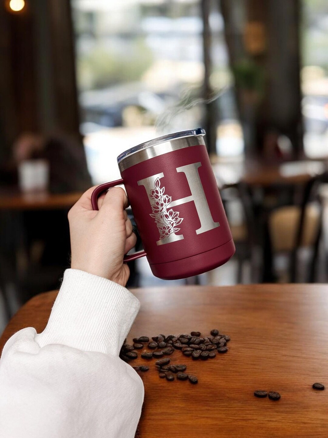 Personalized 15oz Coffee Mugs, Personalized Laser Engraved Coffee Mug ...