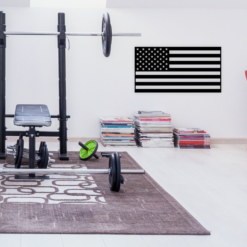 American Flag Metal Sign Metal US Flag Metal Flag Patriotic - Etsy