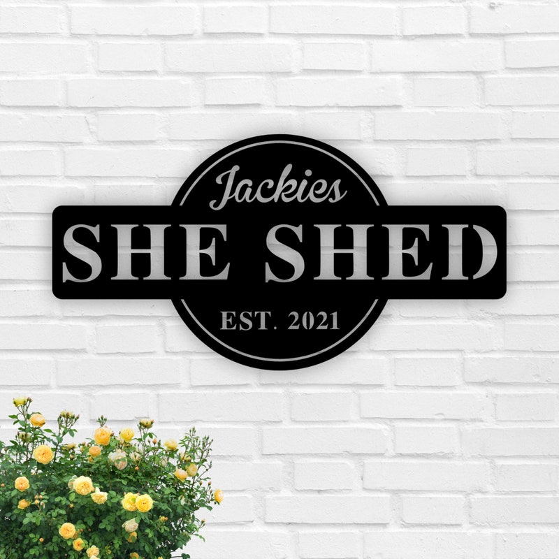 Shed Plaque Custom - Etsy