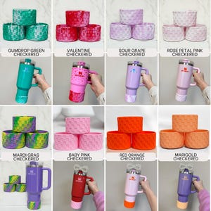 Checkered Silicone Boot, Metallic Shimmer Silicone Cup Boot, Stanley ...