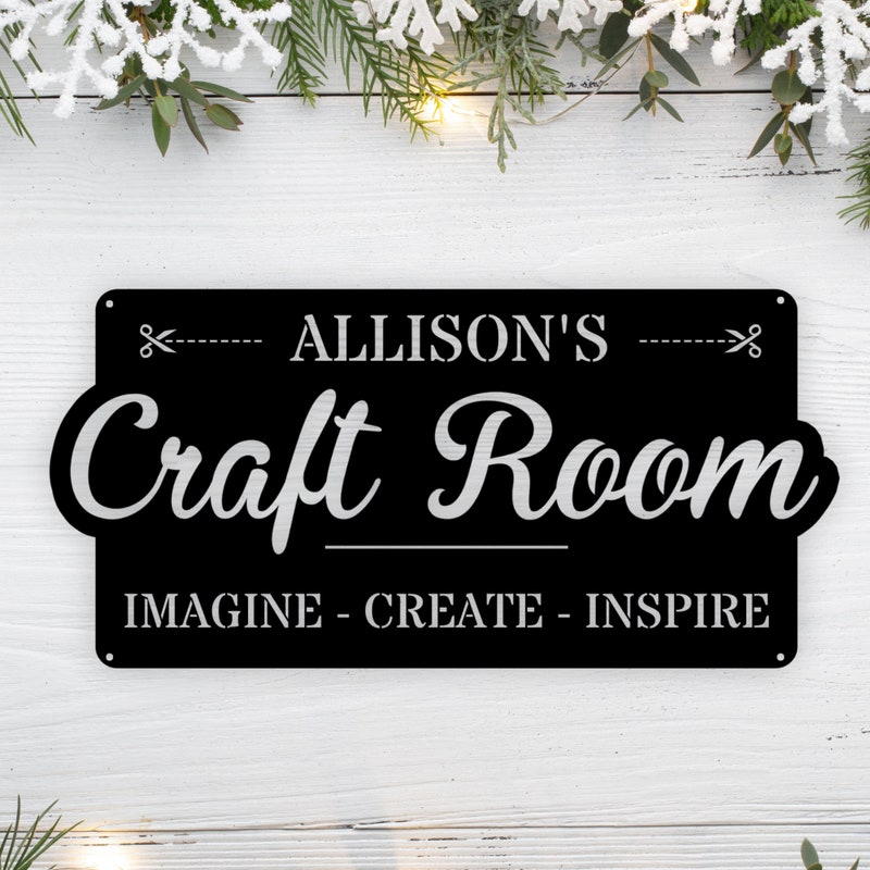 Craft Room Sign - Etsy