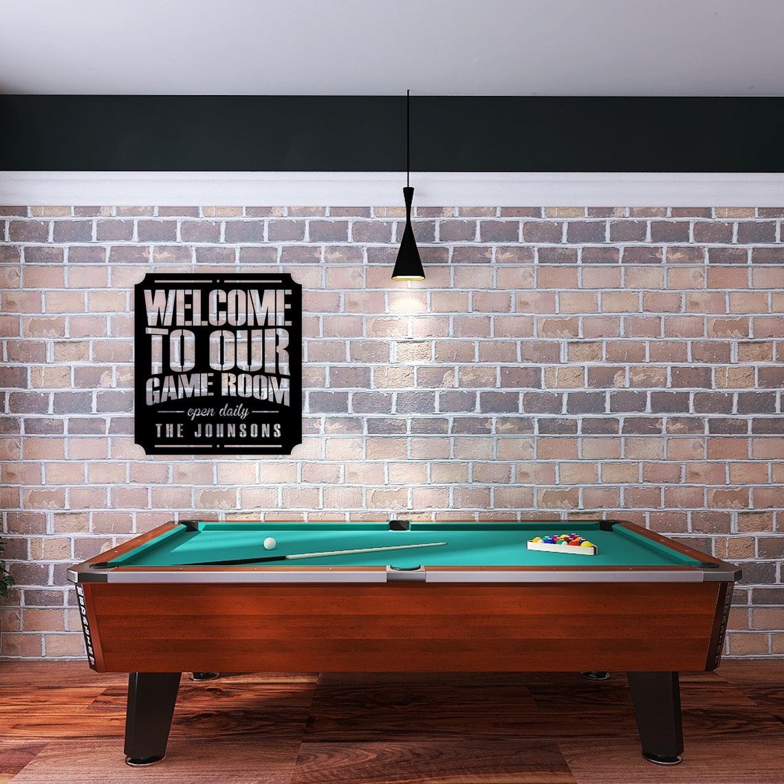 Personalized Game Room Sign, Metal Sign for Game Room, Game Room Decor ...