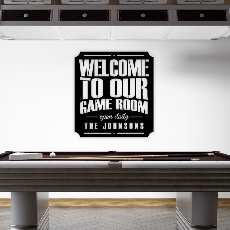 Game Room Signs - Etsy