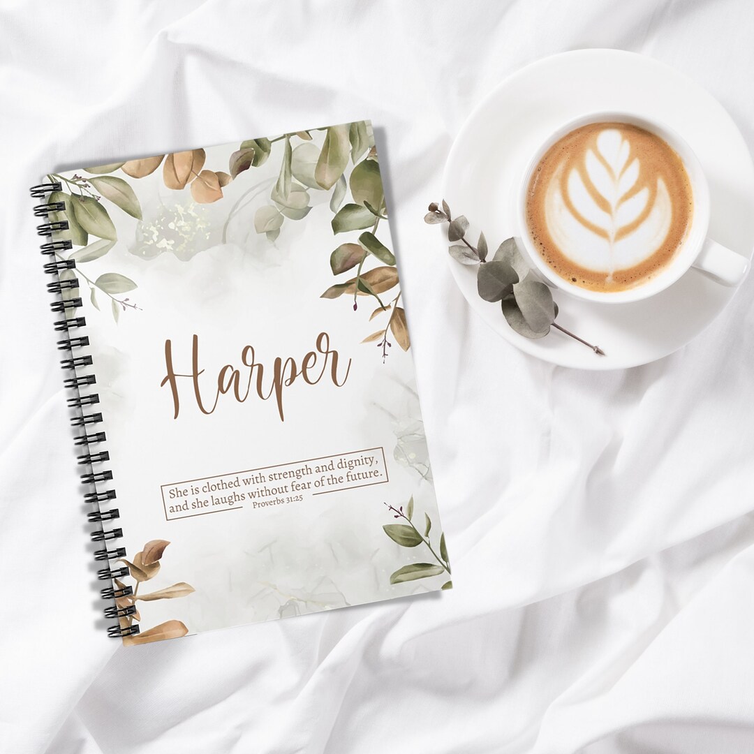 Personalized Prayer Journal, Custom Prayer Journal, Bible Study Journal ...