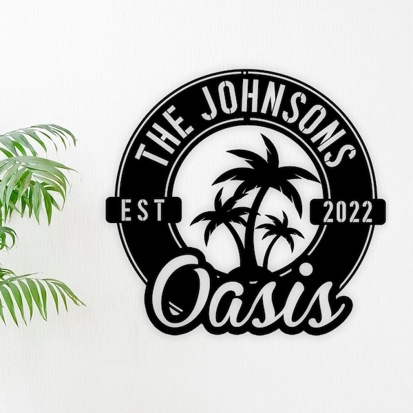 Oasis Sign - Etsy