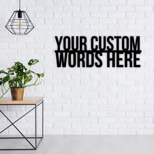 Design Your Own Metal Sign - Etsy