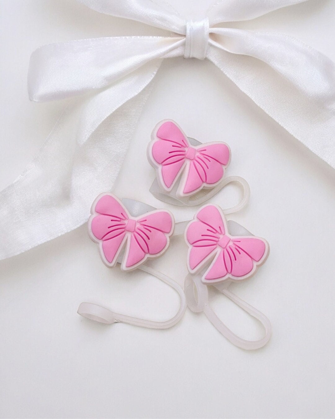 Bow Straw Topper Cover, Stanley Straw Covers, 10 MM, Straw Cap Reusable ...