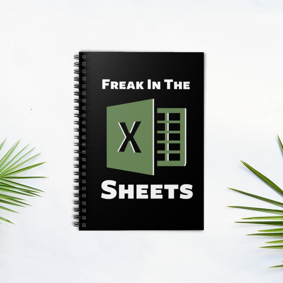 Freak in the Sheets Notebook Funny Accountant Gift - Etsy