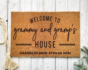 Grandma and Grandpa Mat - Etsy