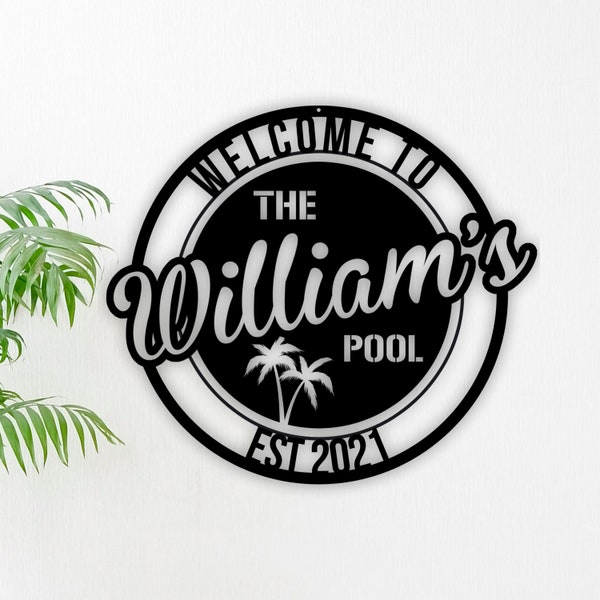 Swimming Pool Signs - Etsy