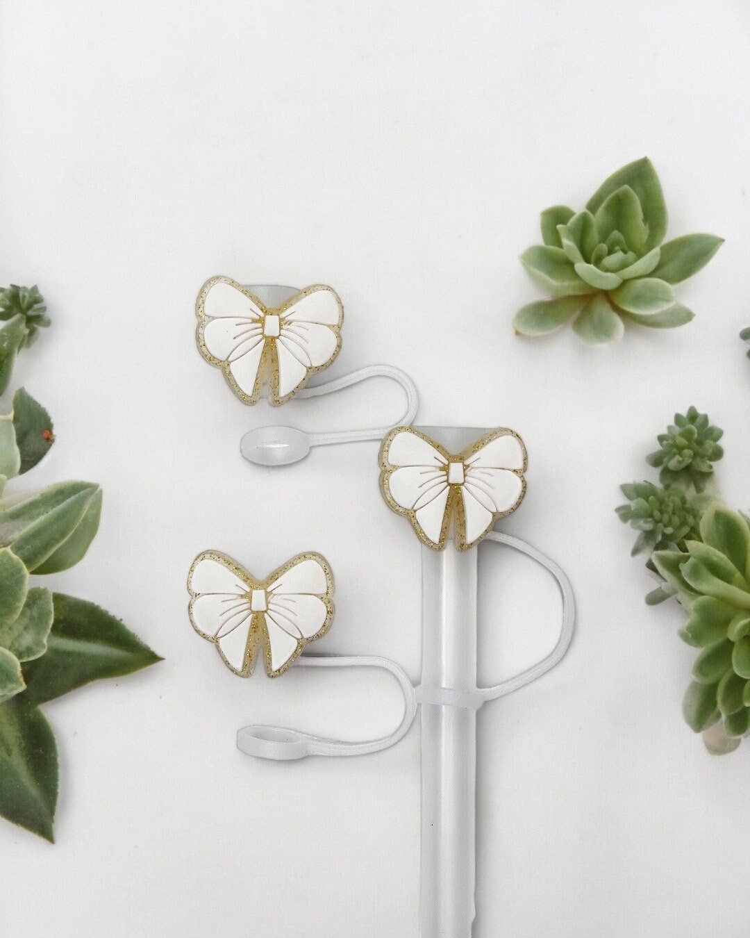 Bow Straw Topper Cover, Stanley Straw Covers, 10 MM, Straw Cap Reusable ...