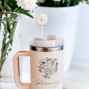 Straw Topper Cover, Drink Topper, Drink Cup Cover for Starbucks, Glass ...