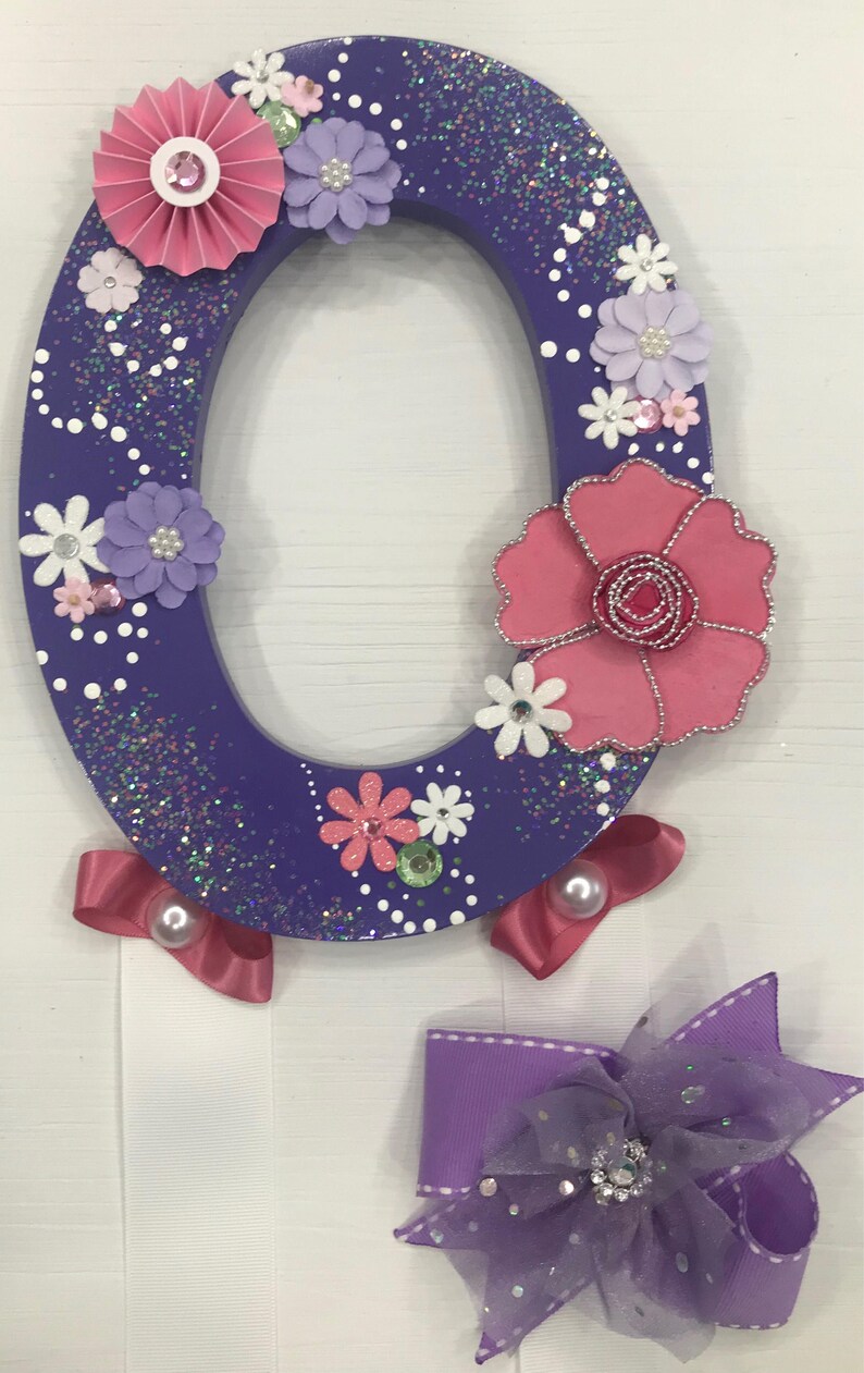 Letter O Hair Bow Holder - Etsy
