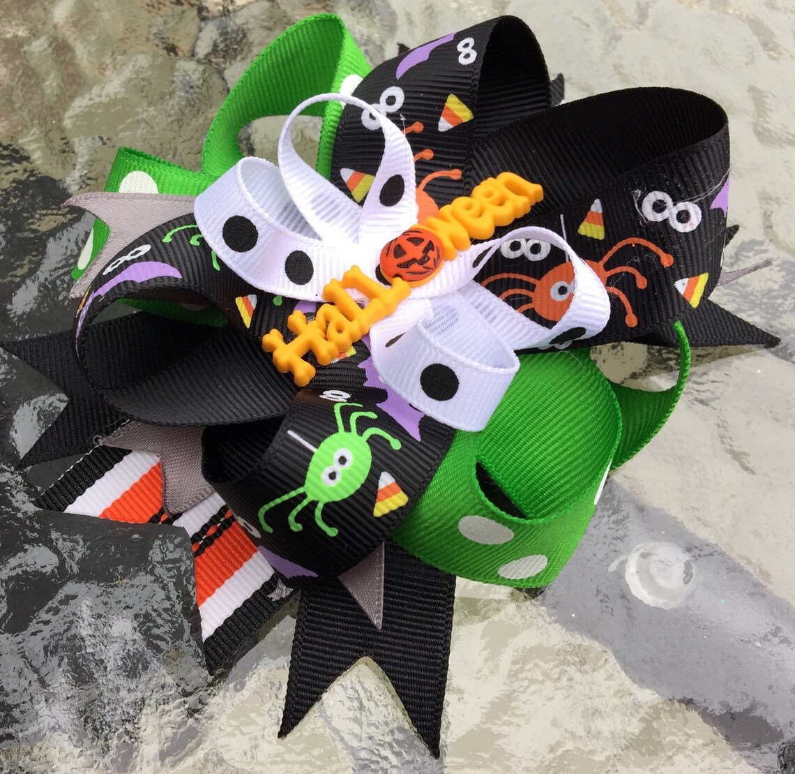 Halloween Bow - Etsy
