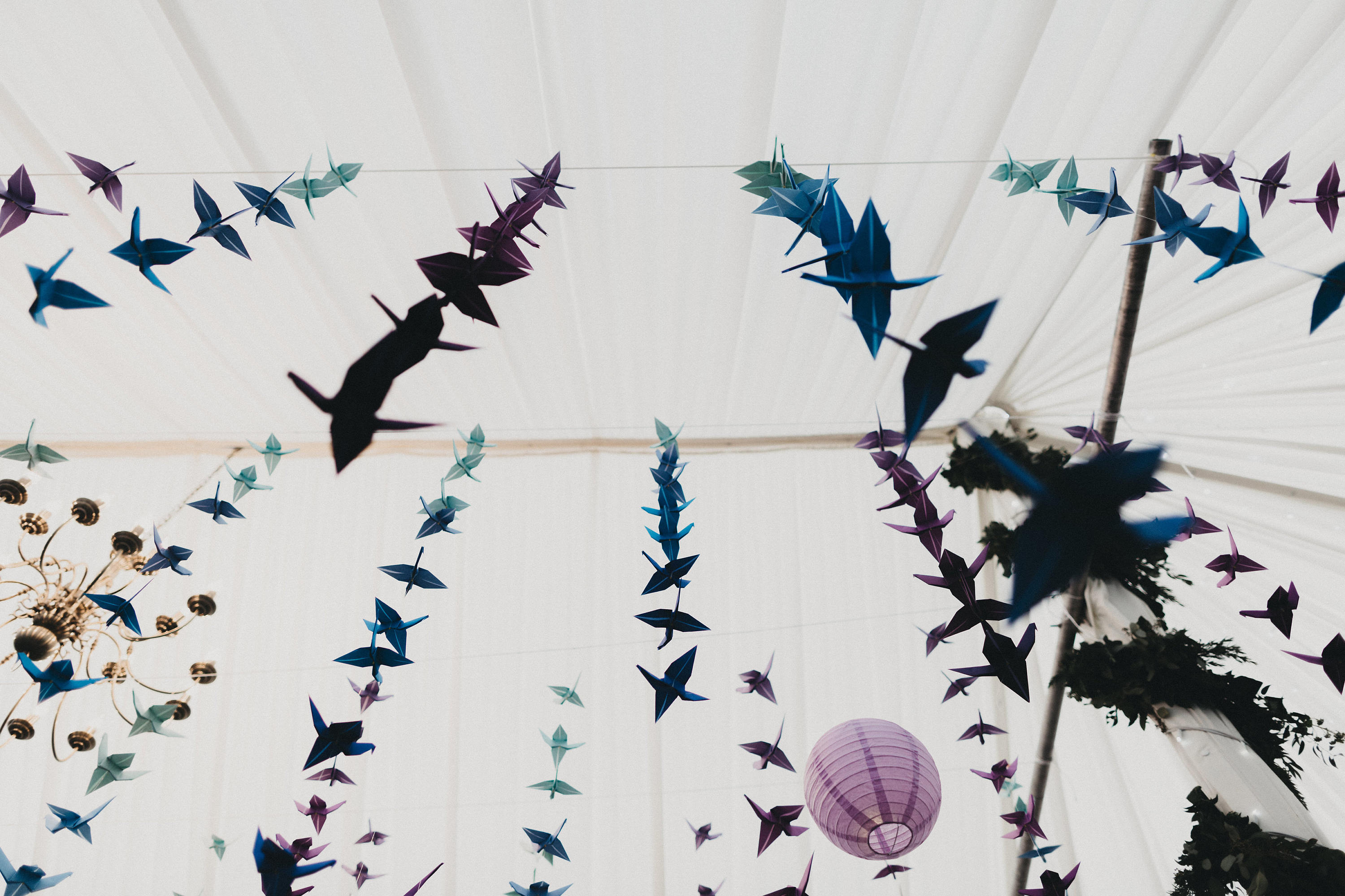 200 Cranes-20 Strings/10 Each Handmade Origami Paper Crane Wedding ...
