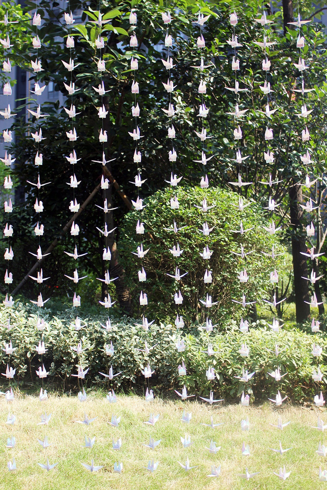500 Cranes 25 Strings/20 Each Handmade Origami Paper Crane Wedding ...