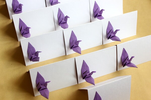 Set of 20 Standing Blank Wedding Place Cards Escort Cards - Etsy UK