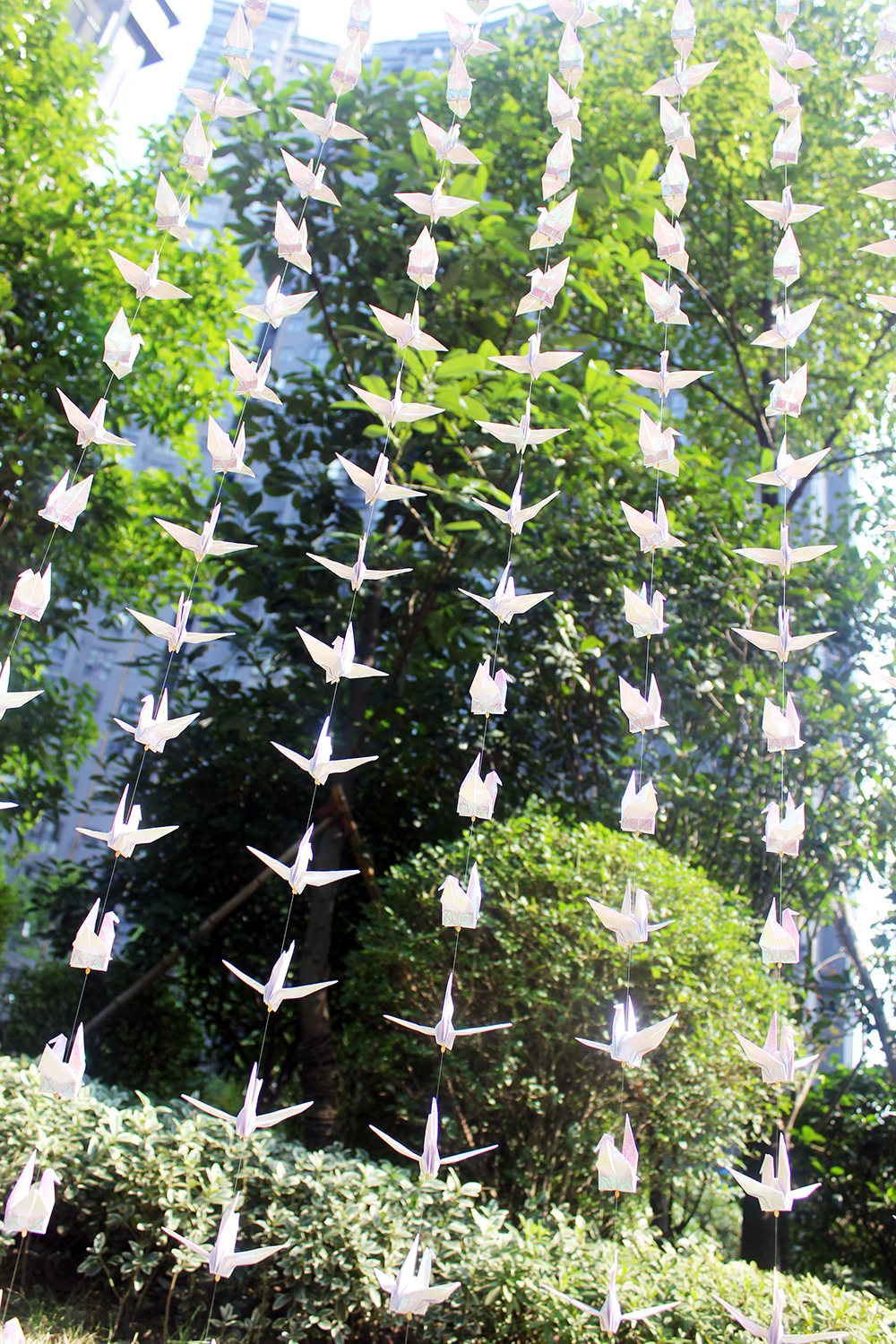 500 Cranes - 25 Strings/20 Each Handmade Origami Paper Crane Wedding ...
