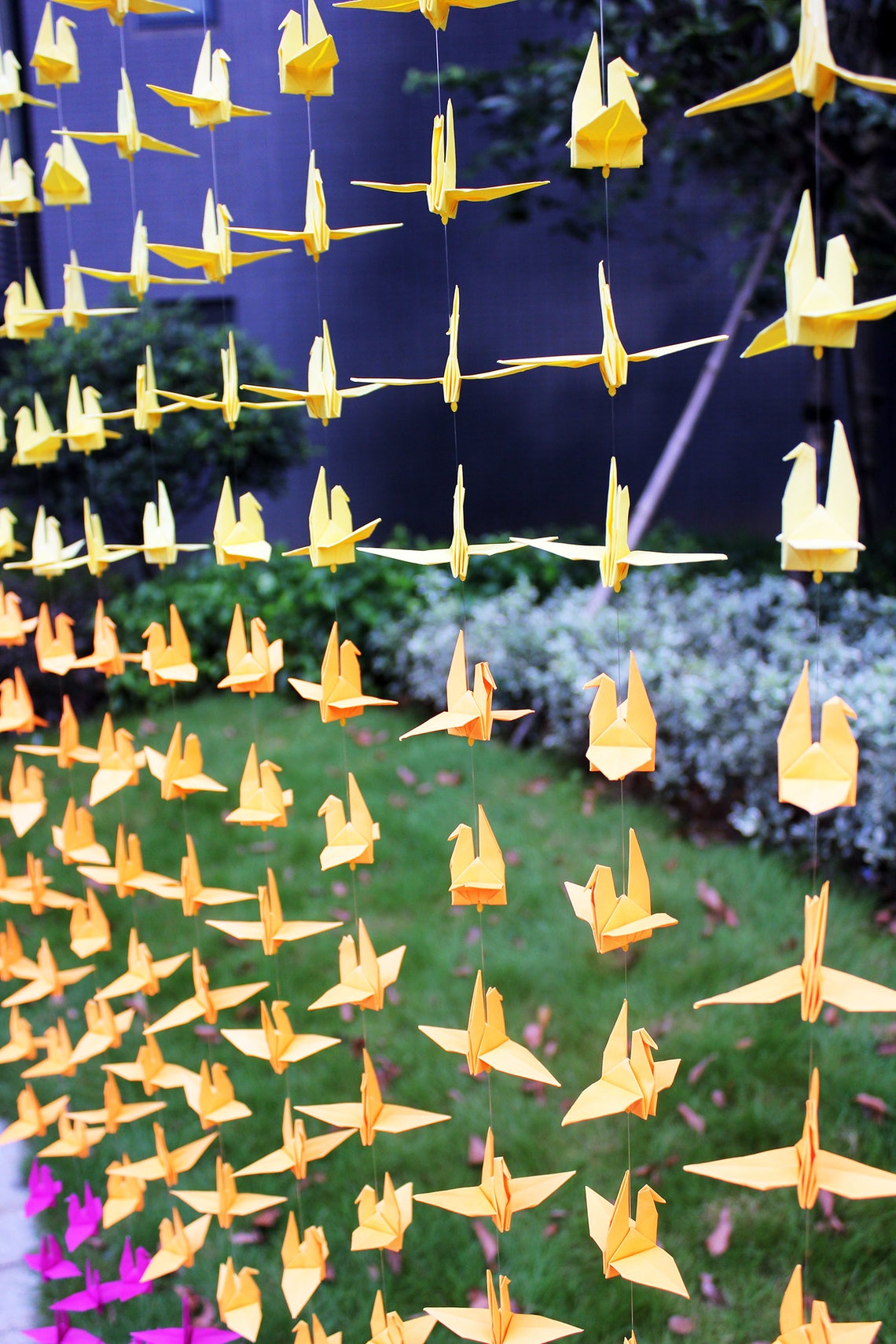 10 Strings/20 Cranes Each Handmade Origami Paper Crane - Etsy