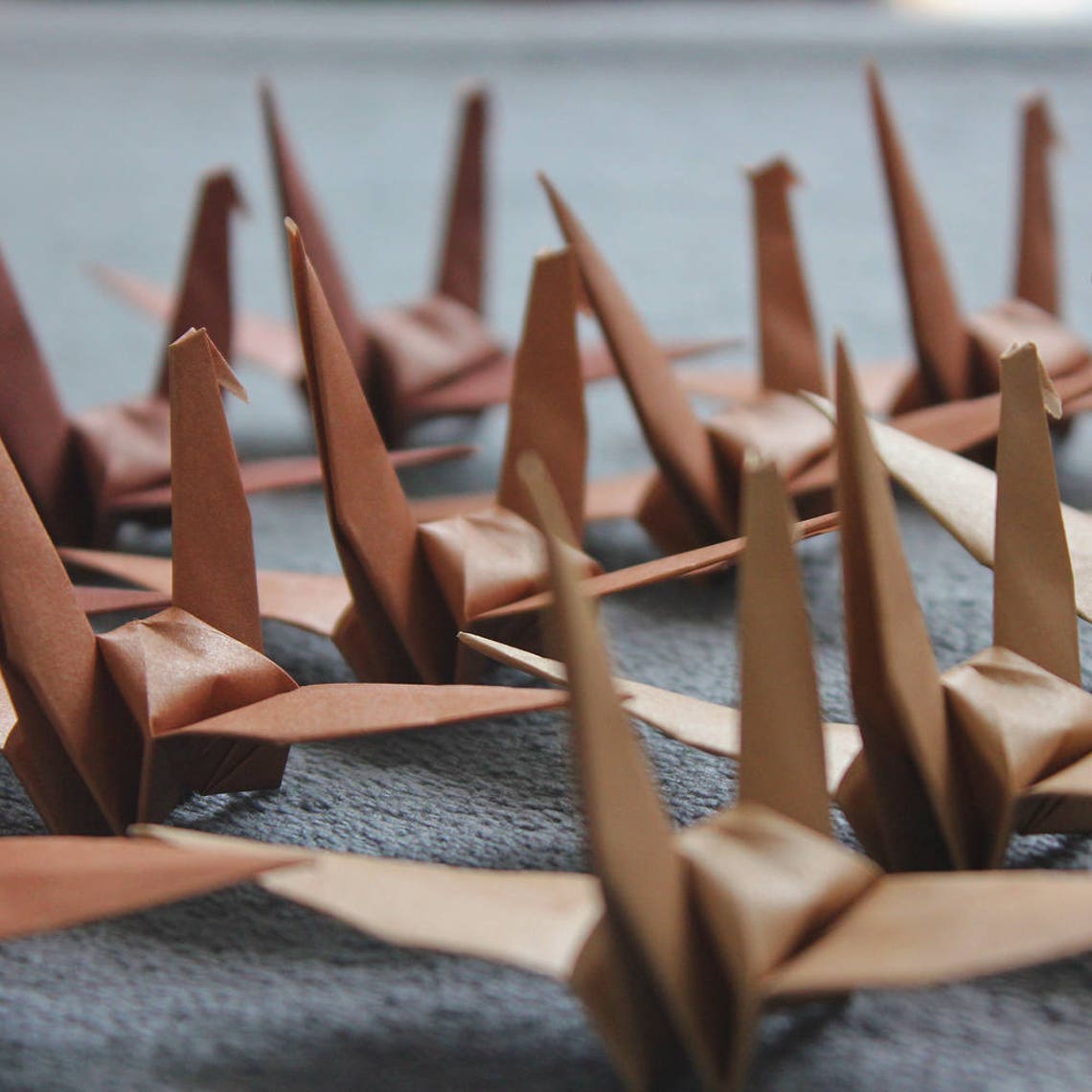 1000 Origami Paper Cranes Party Wedding Christmas Gift Decor Bird Paper ...