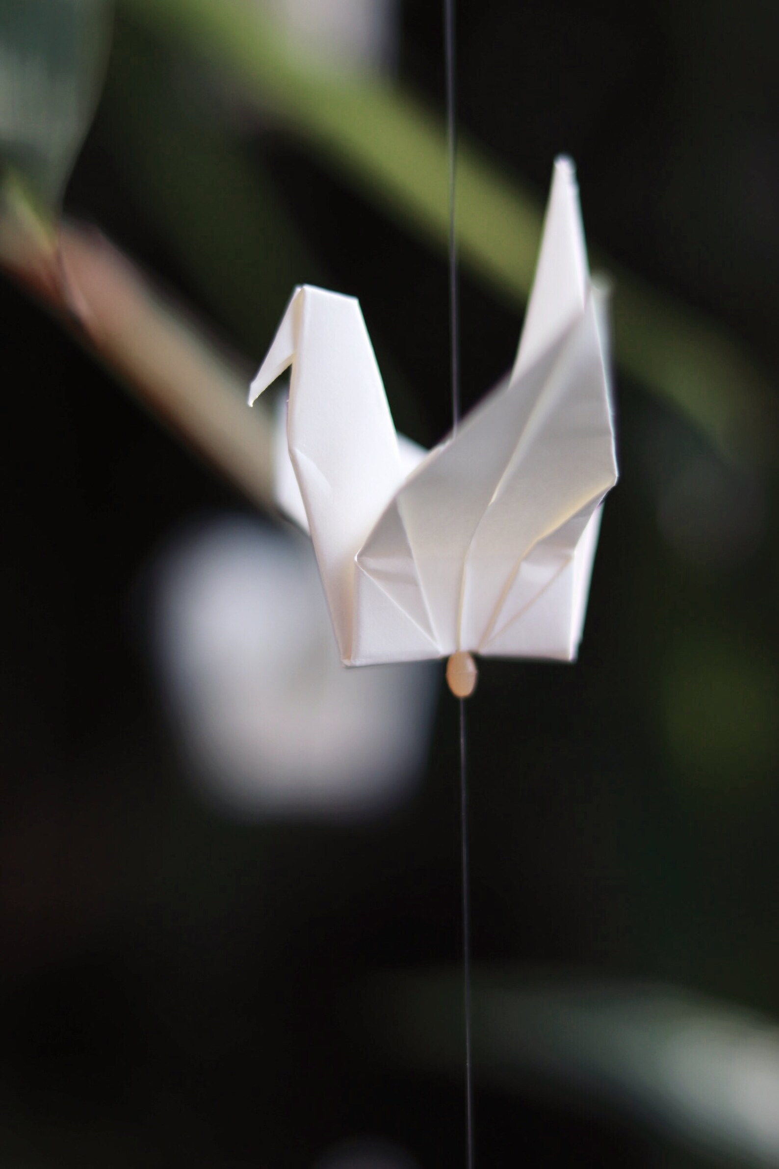 100 Cranes-10 Strands/10 Cranes Each Blue Shade Origami Paper Crane ...