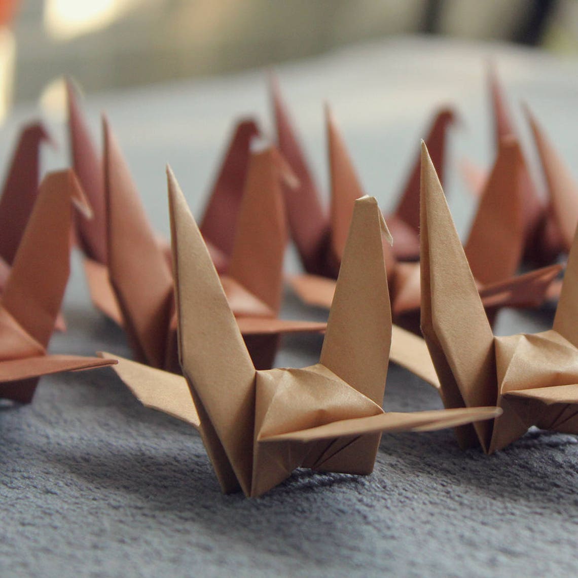 1000 Origami Paper Cranes Party Wedding Christmas Gift Decor Bird Paper ...