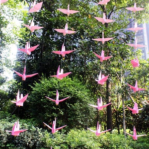 10 Strings/20 Cranes Each - Handmade Origami Paper Crane Wedding ...