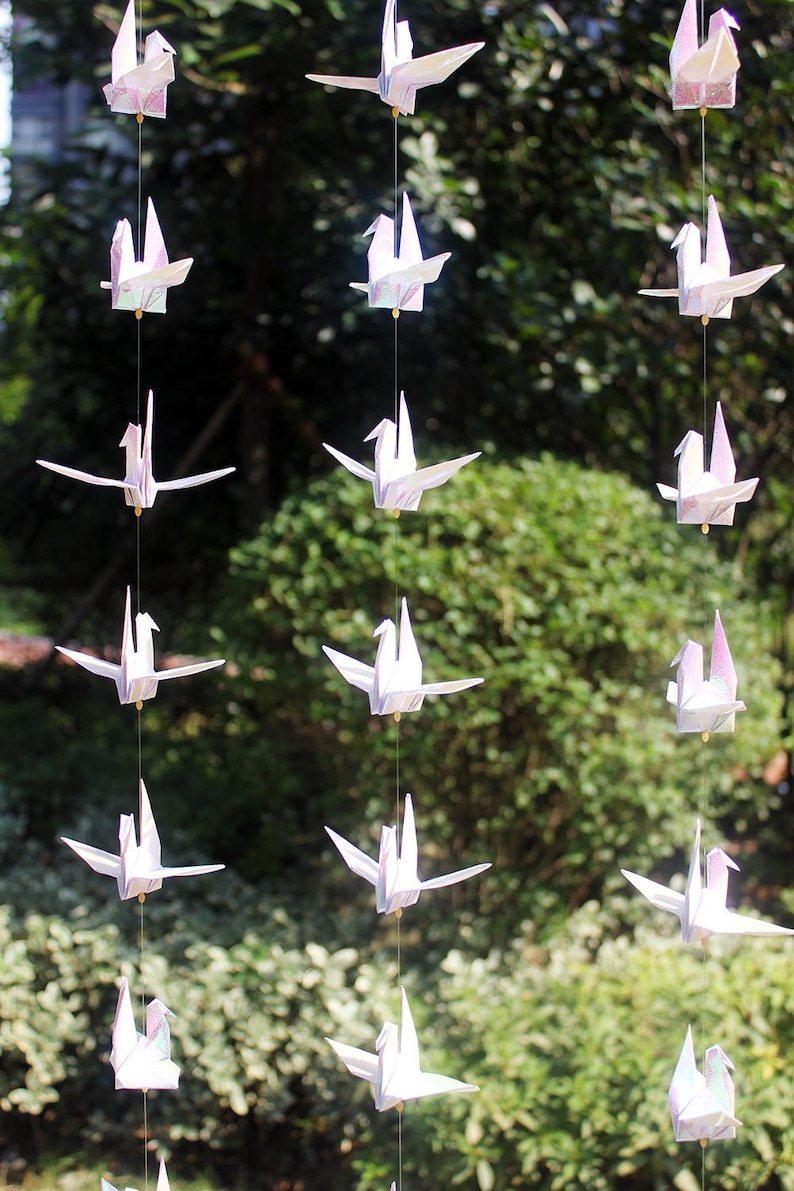 500 Cranes - 25 Strings/20 Each Handmade Origami Paper Crane Wedding ...