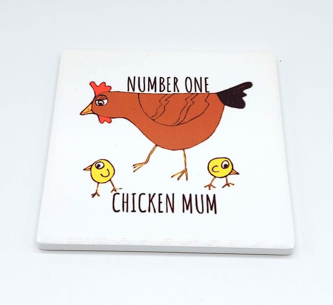 Funny Chicken Mug | Number One Chicken Mum | Matching Chicken Mug and ...