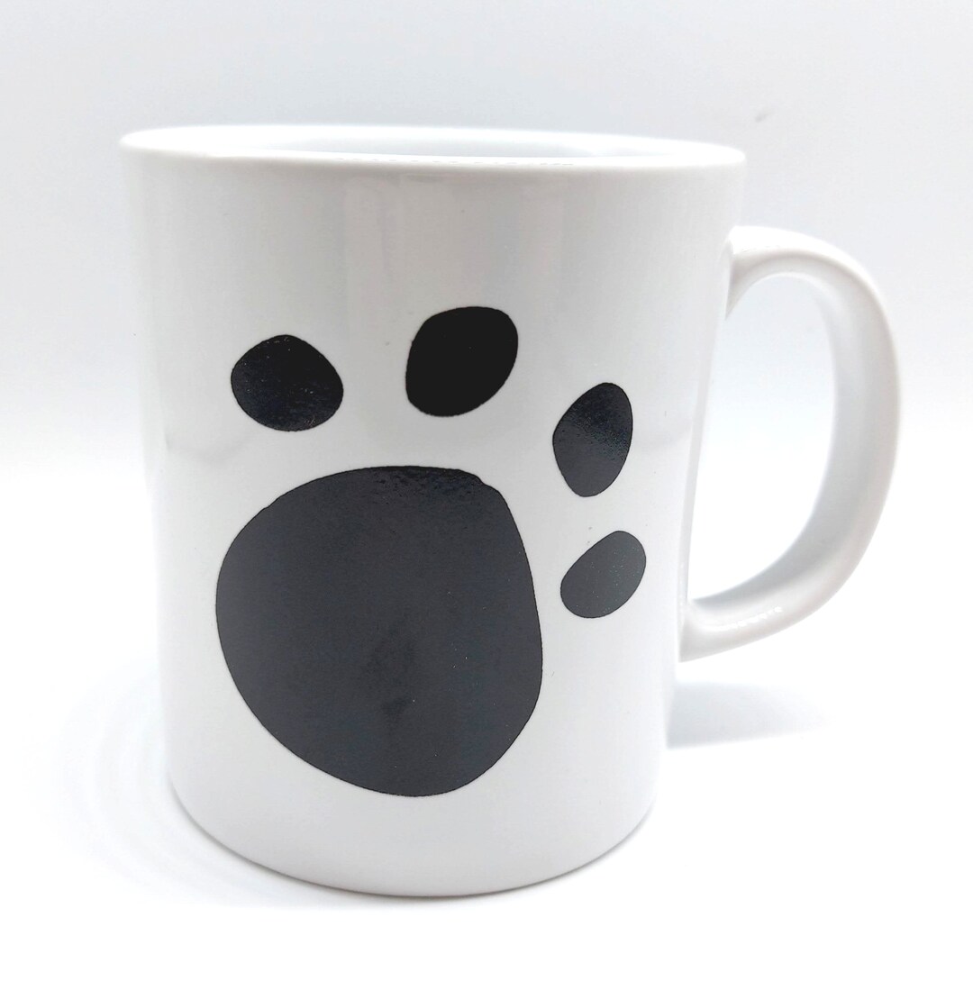 Paw Print Mug - Etsy