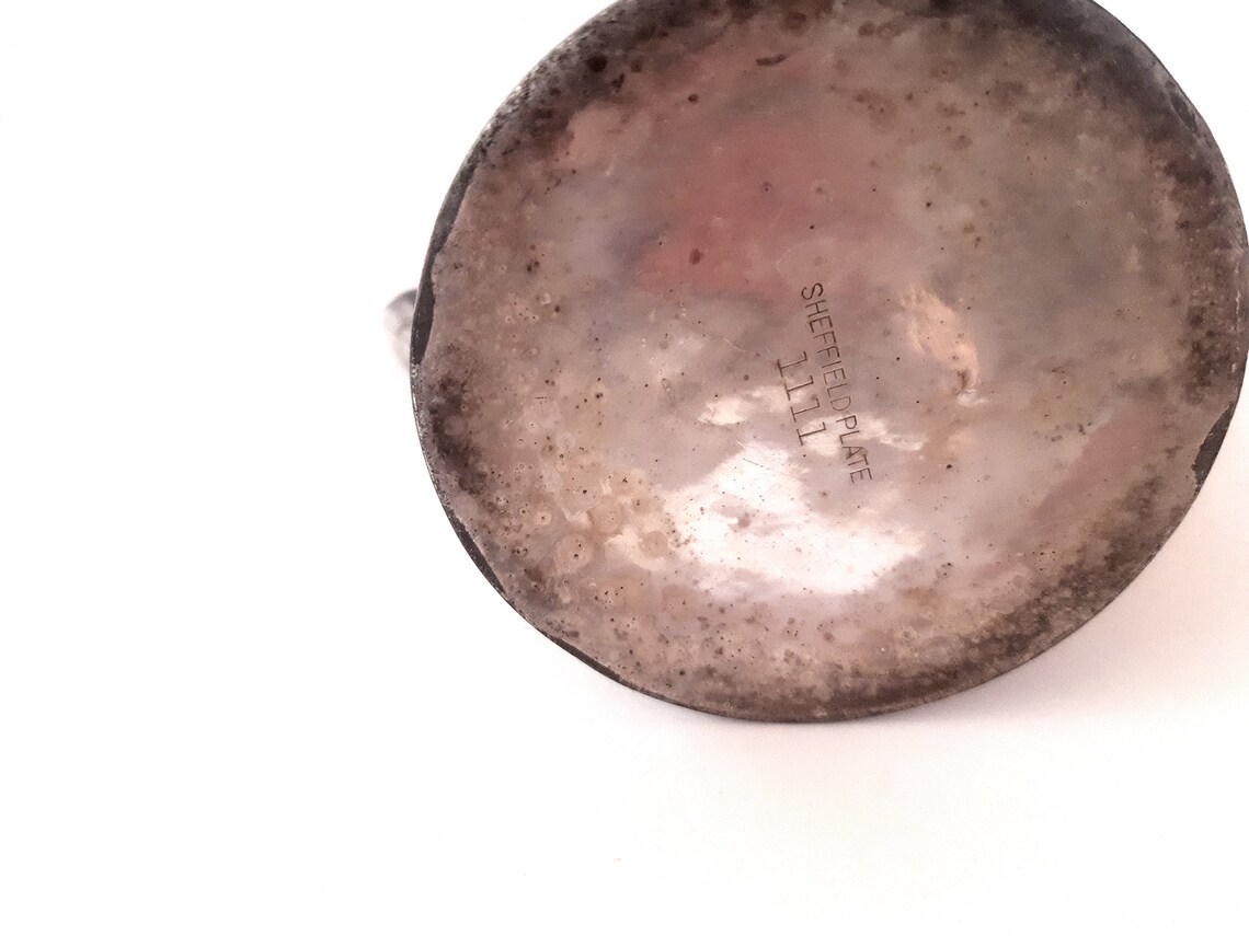 Sheffield Plate 1111 Vintage Silver Plated Copper Creamer Milk - Etsy
