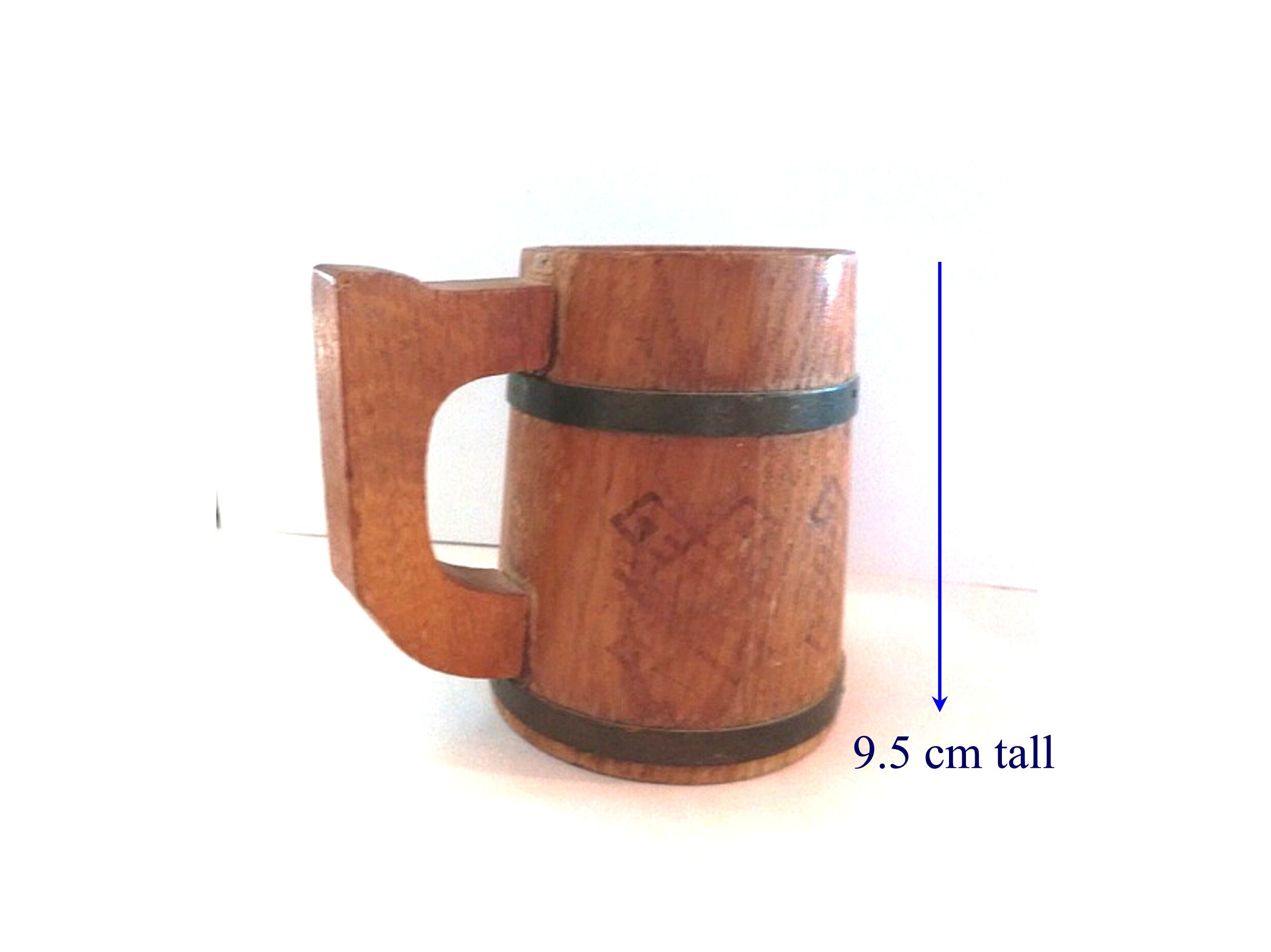 Collectible Vintage Wood Barrel Beer Stein. Wooden Bear Mug - Etsy