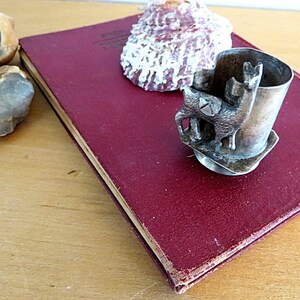 Silver Vintage Animal Toothpick Holder. Llama Figurine Silver Plate ...