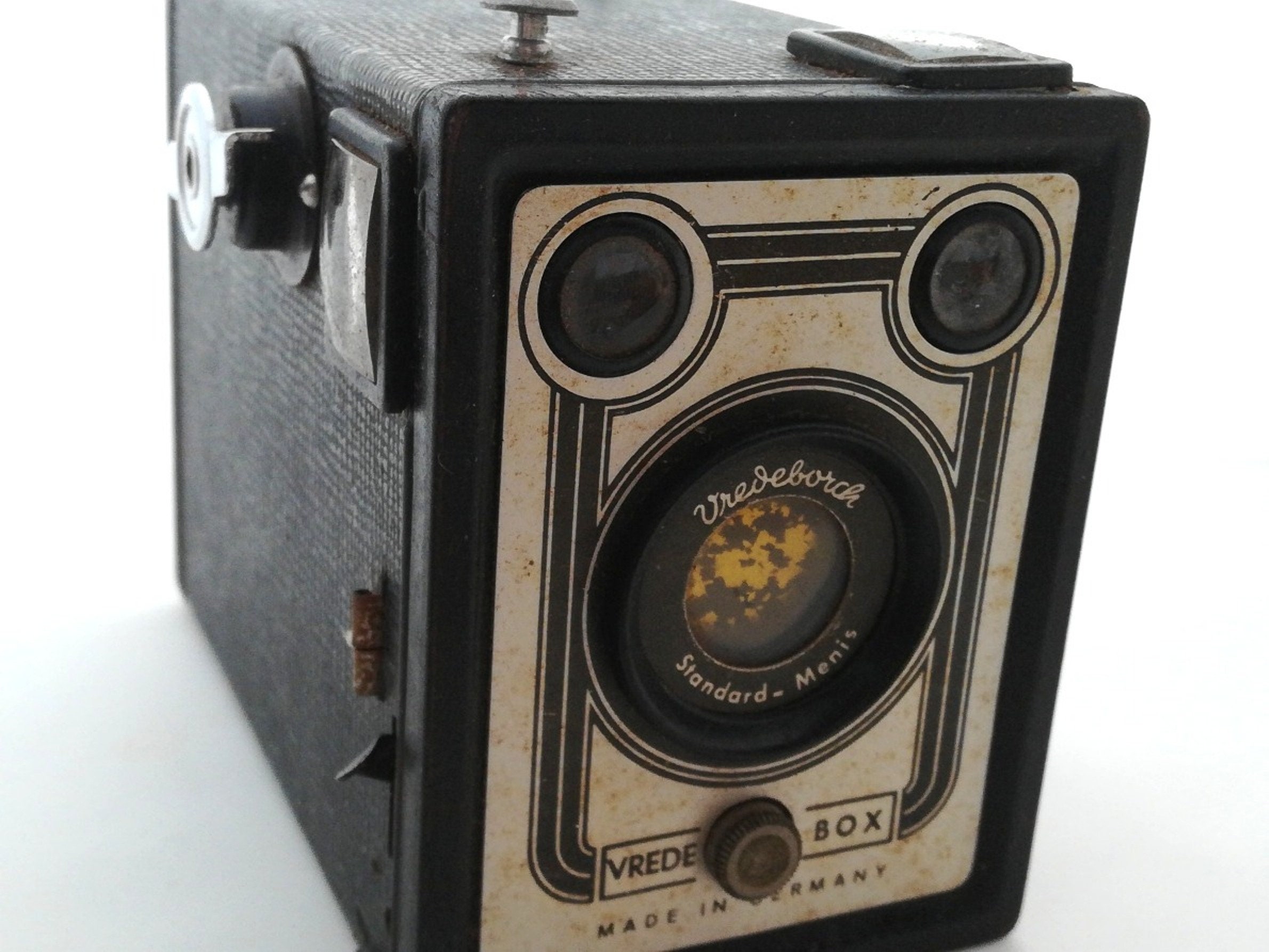 1950's VREDE BOX Medium Format 120 Film Box Camera Made by - Etsy
