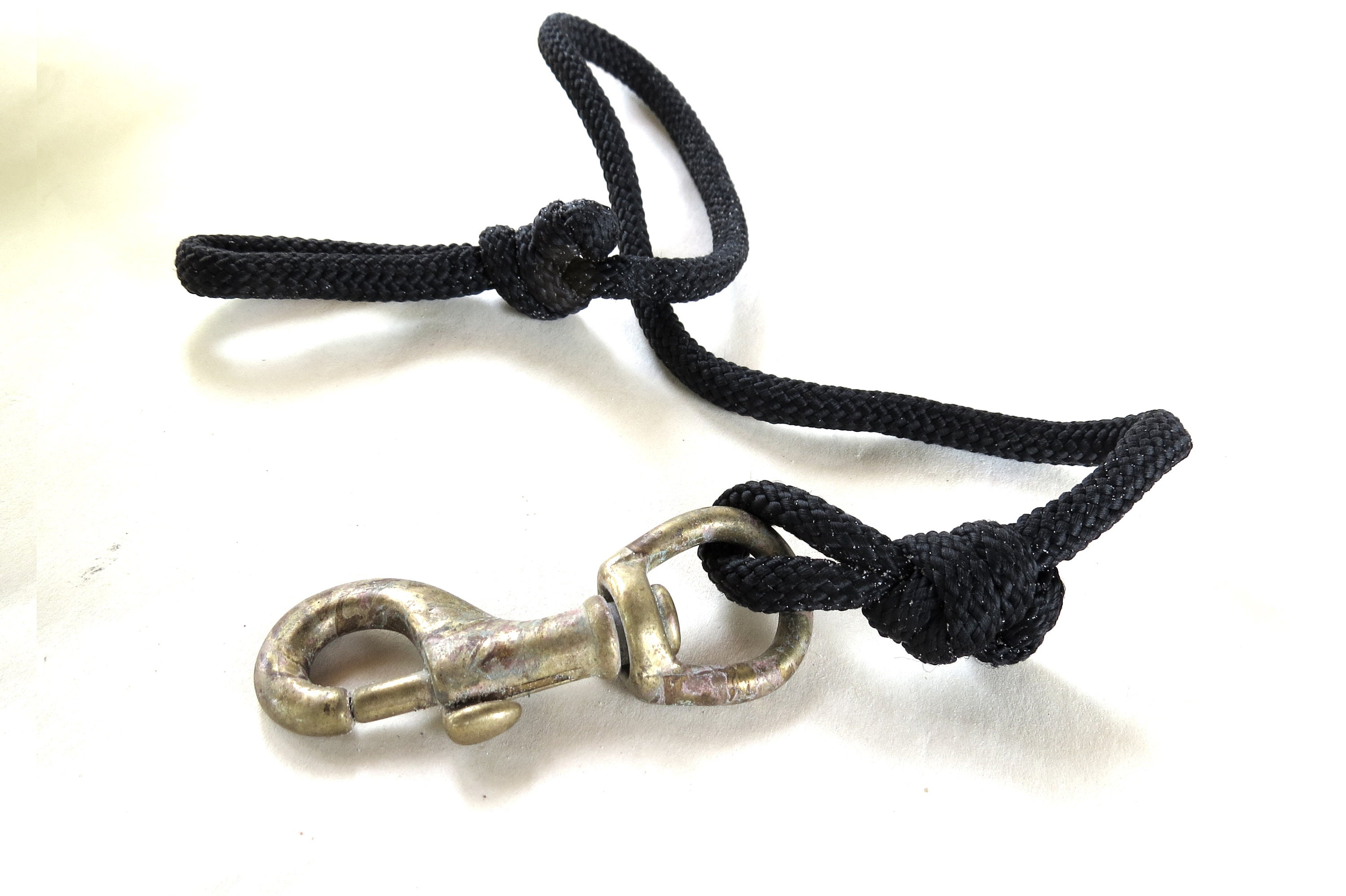 Large Unique Vintage 1980's Brass Army Navy Buoy Snap Hook With Plug ...