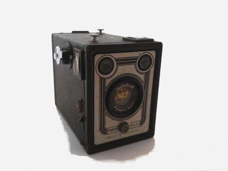 1950's VREDE BOX Medium Format 120 Film Box Camera Made by - Etsy