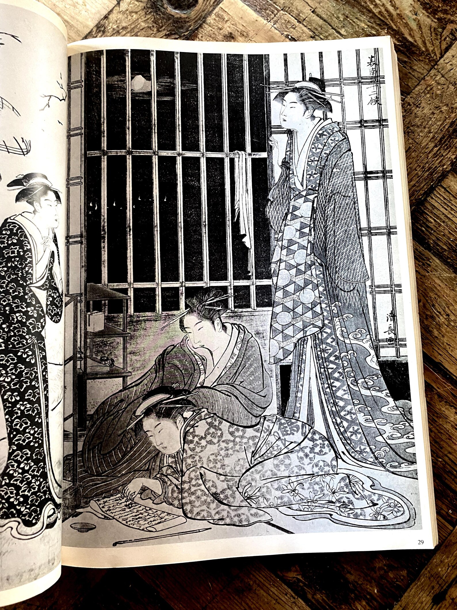 Vintage JAPANESE PRINTS, Large Poster Book With 106 Reproductions of ...