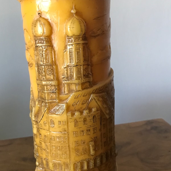 German Carved Candle - Etsy