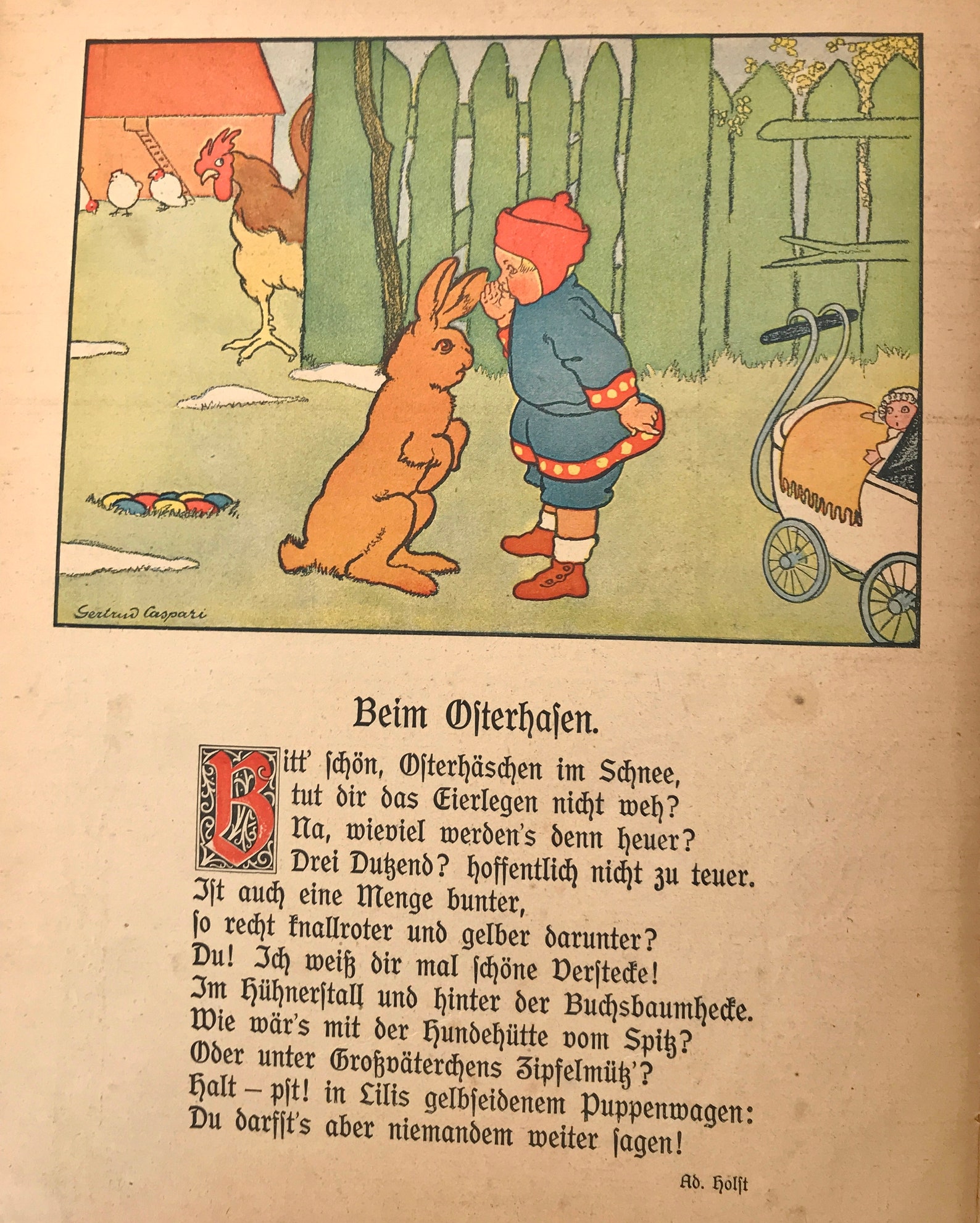 VINTAGE German Children Book Gertrud U Walther Caspari Abt. | Etsy