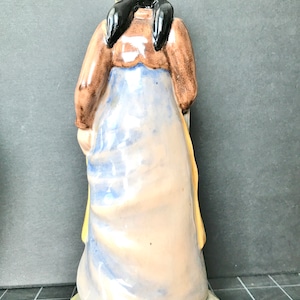 1920s, Vintage Austrian Ceramics, Woman in Trachten Figurine, Peasant ...